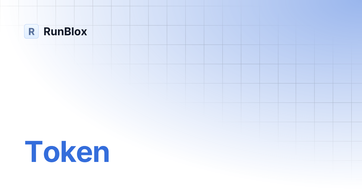 Token | RunBlox